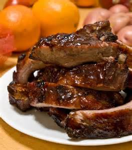 Delicious pork ribs