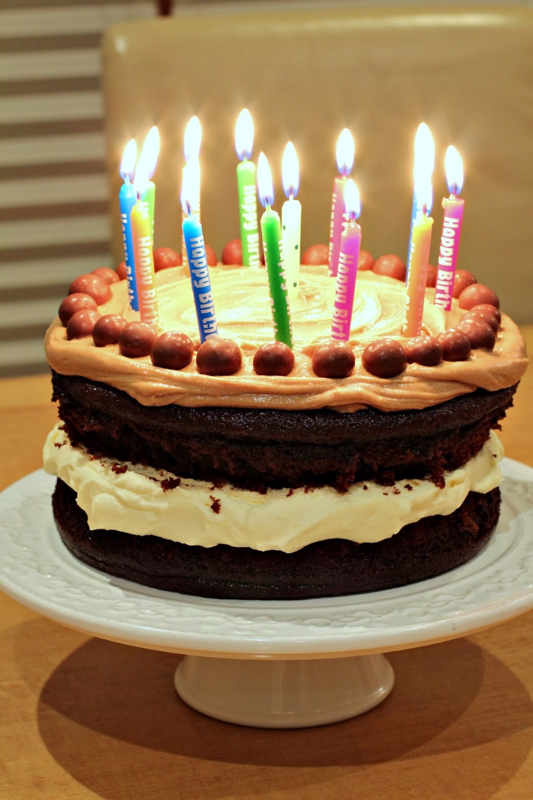 Milk and Honey: Choc-Malt Cake