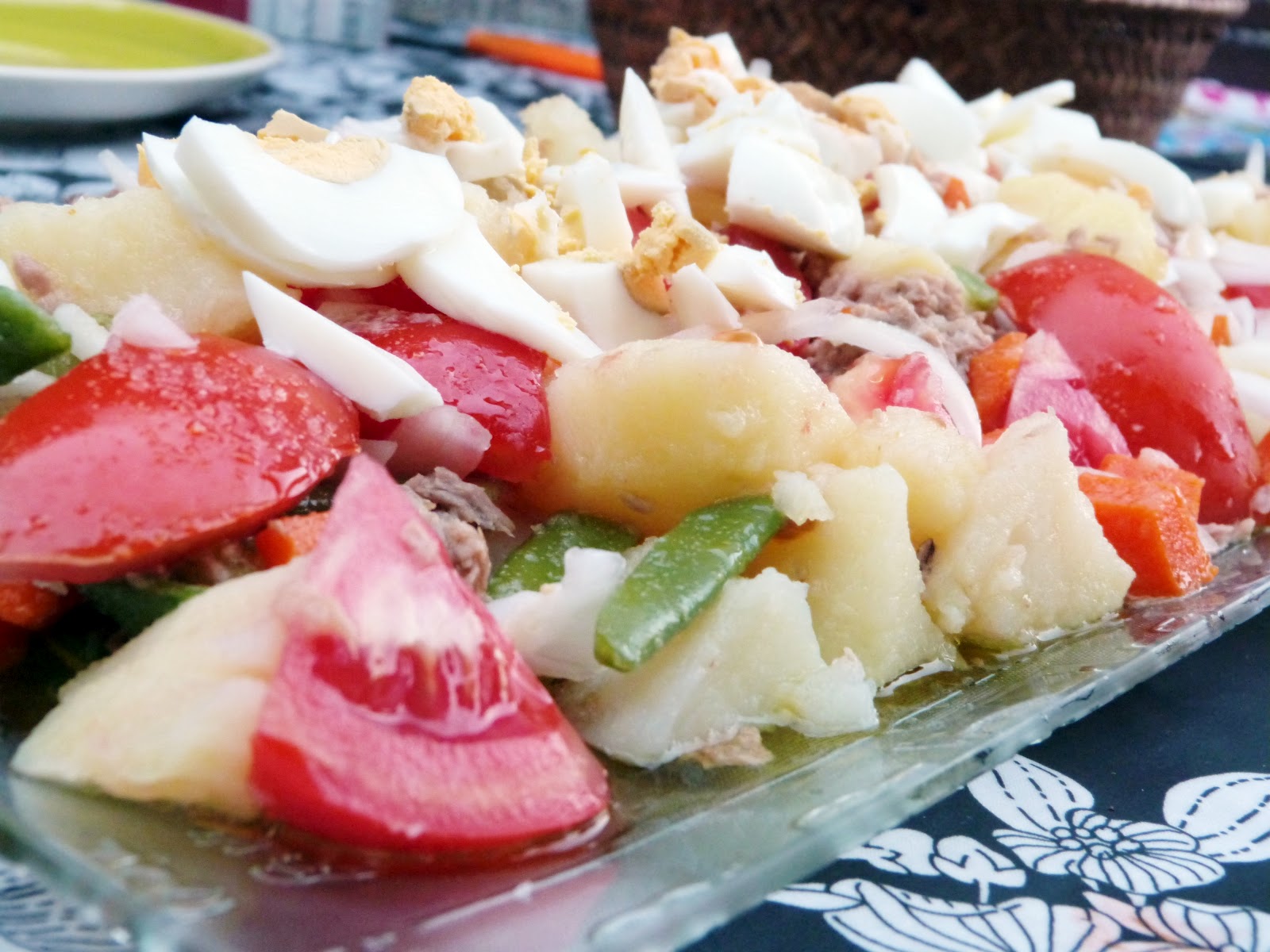 Las Recetillas de Mónica: Ensalada de patata cocida.