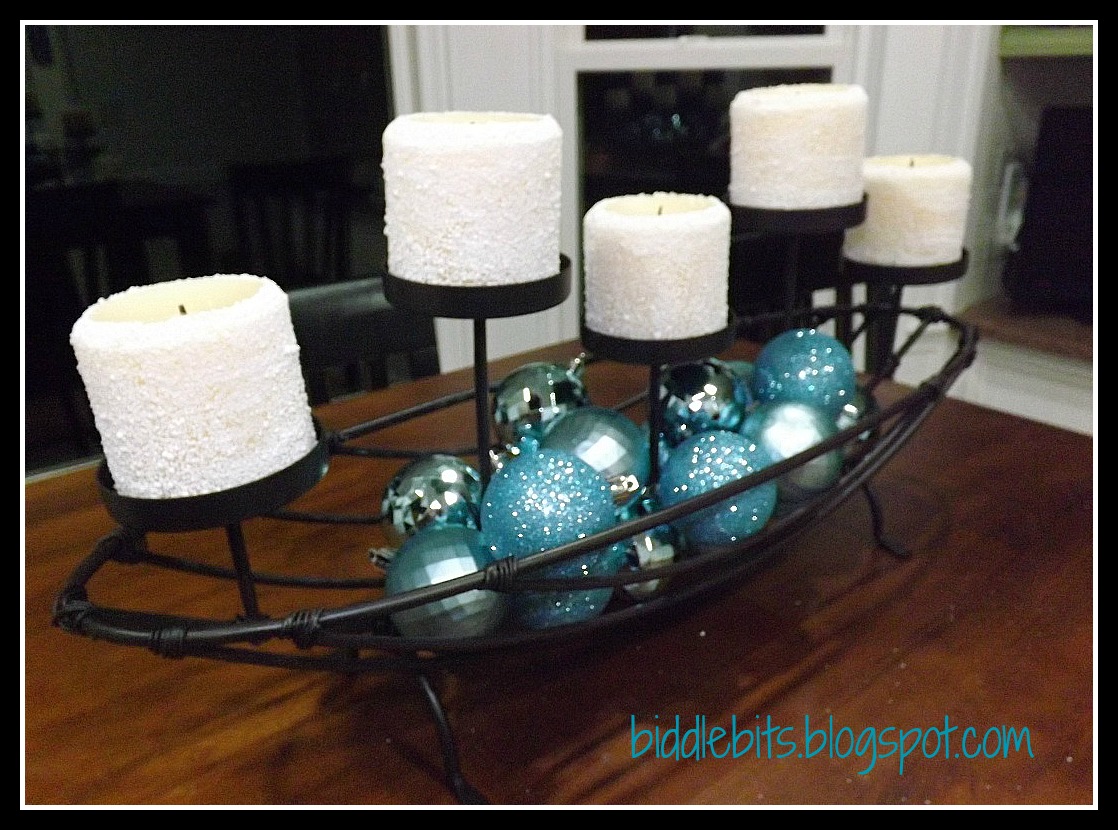 Biddle Bits: DIY snow candles