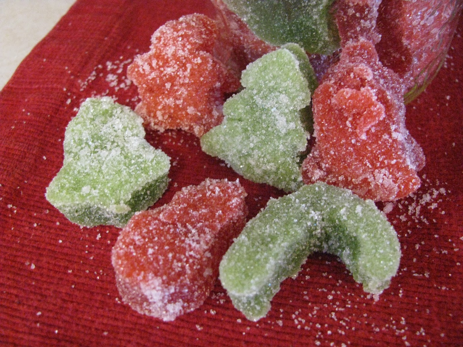 Homemade Christmas Gumdrops