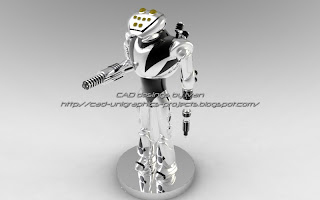 CAD designs by Ivan: Widowmaker robot, model