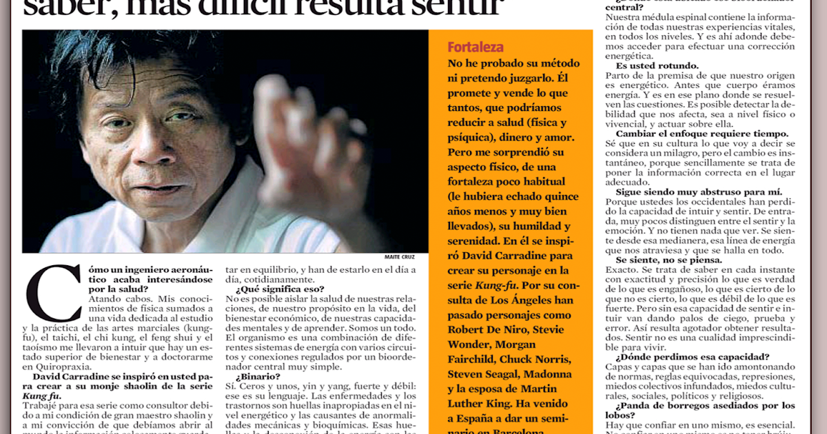 Metodo Yuen - Infiniti Talent: Dr. Yuen- Metodo Yuen en la CONTRA ...