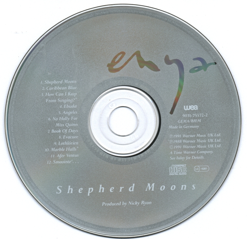 Chia sẻ nhạc Lossless & Lossy: [1991] Enya - Shepherd Moons [FLAC]
