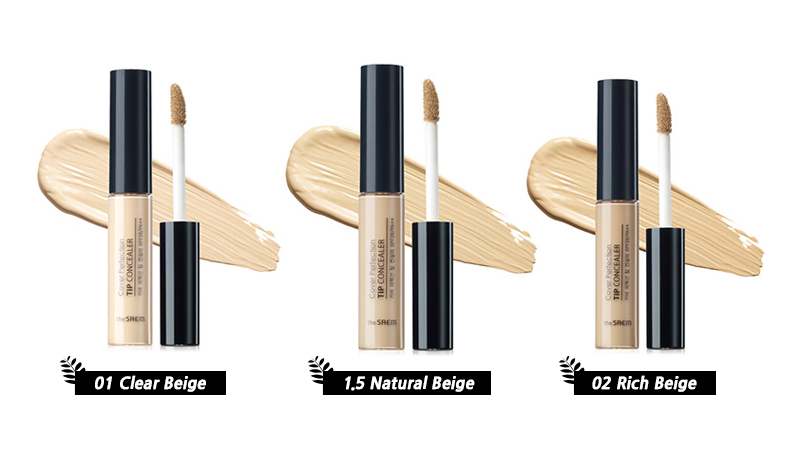 THE SAEM Cover Perfection Tip Concealer Review (No 1 & 1.5) | Mei's ...