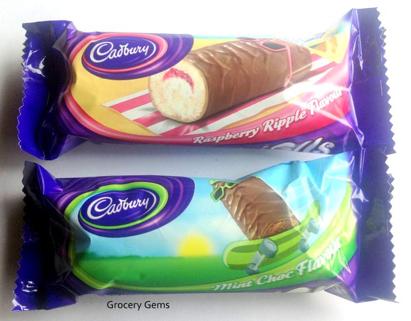 Grocery Gems: Cadbury Mini Rolls Ice Cream Flavours - Mint Choc ...