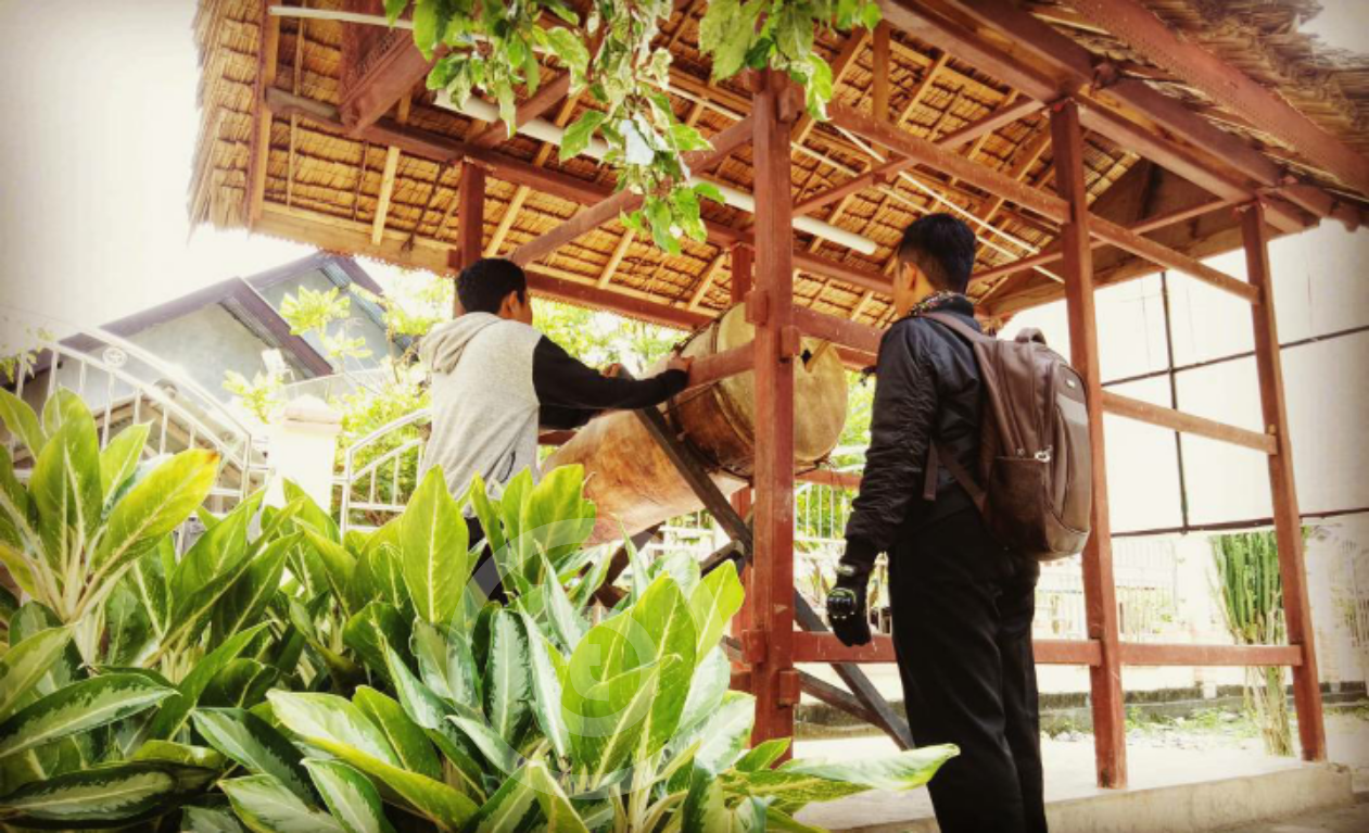 Meunasah Rumoh Aceh Gampong Mancang - Beulangong Tanoh