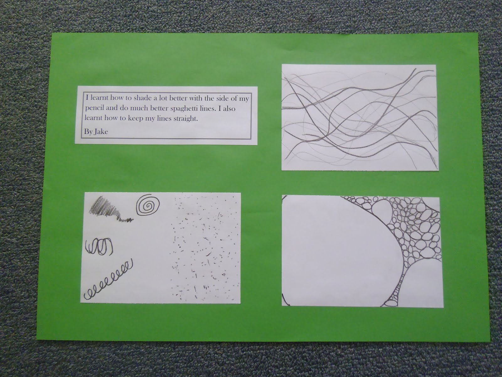 Welcome to the Jungle: The Lions Learning Den: Making Marks with Pencil