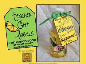 Sommer's Lion Pride: Teacher Gift Labels {FREEBIE}