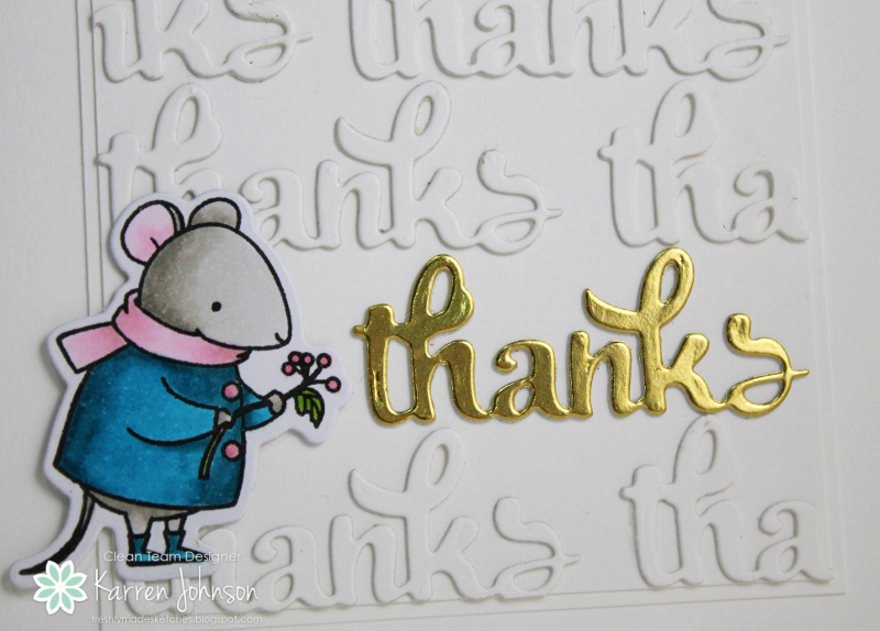 KarrenJ - Stamping Stuff: Mouse Thanks