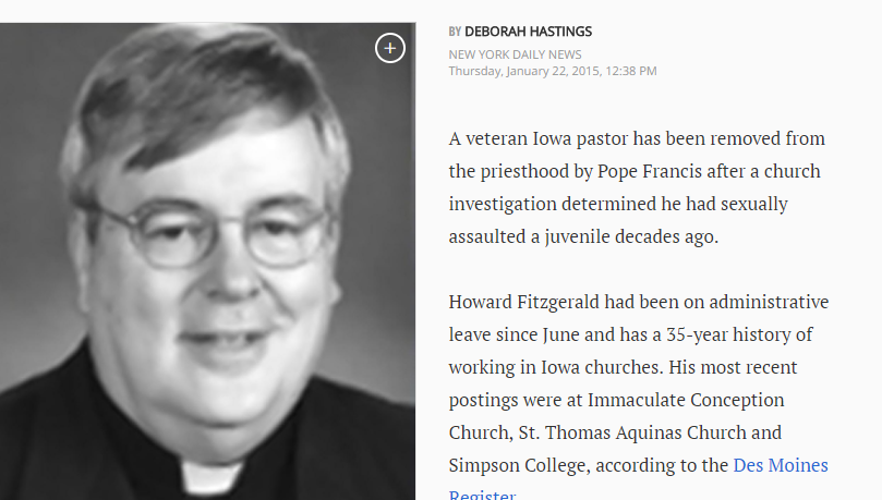 The Mindless Freaks: Spotlight-Father Howard Fitzgerald-Father Paul ...