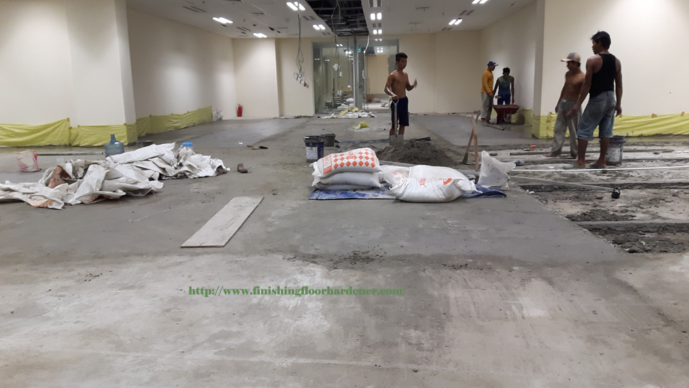 Pengerjaan Screed - Sahid Center, Jakarta Selatan