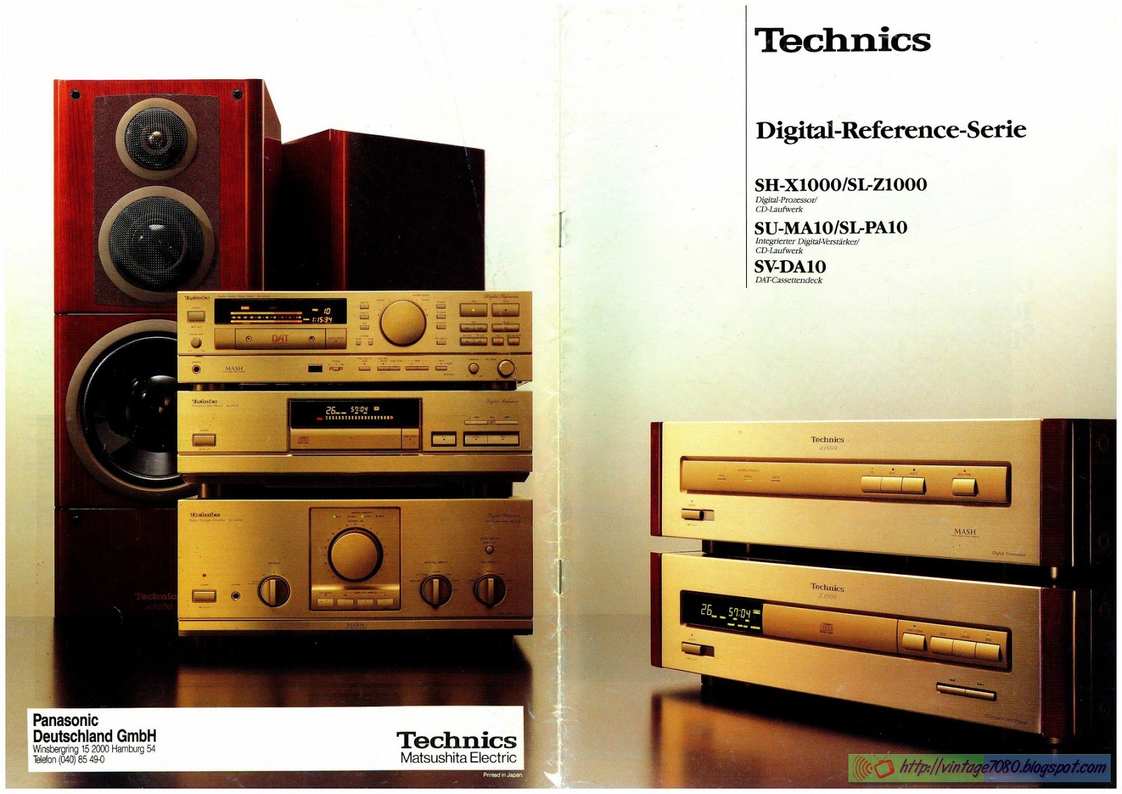 Vintage 70 80: Technics 10 - Catálogo Digital Reference Serie