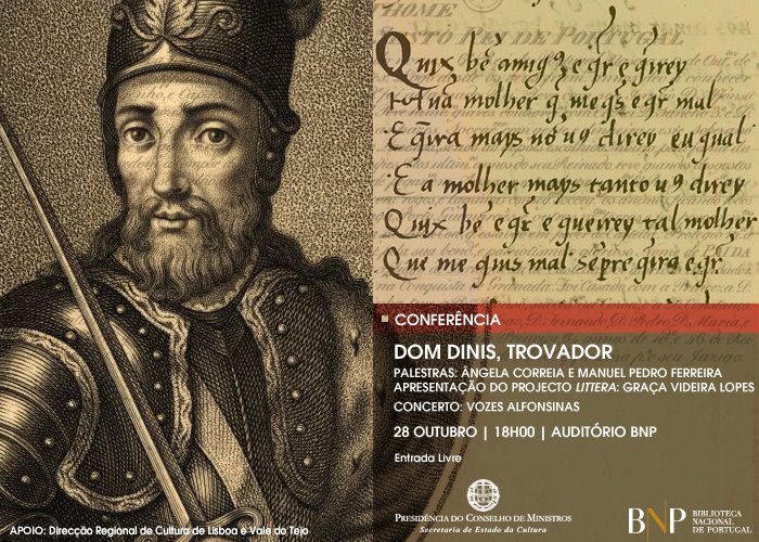 Nova Casa Portuguesa: D. Dinis, o rei trovador revisitado na Biblioteca ...