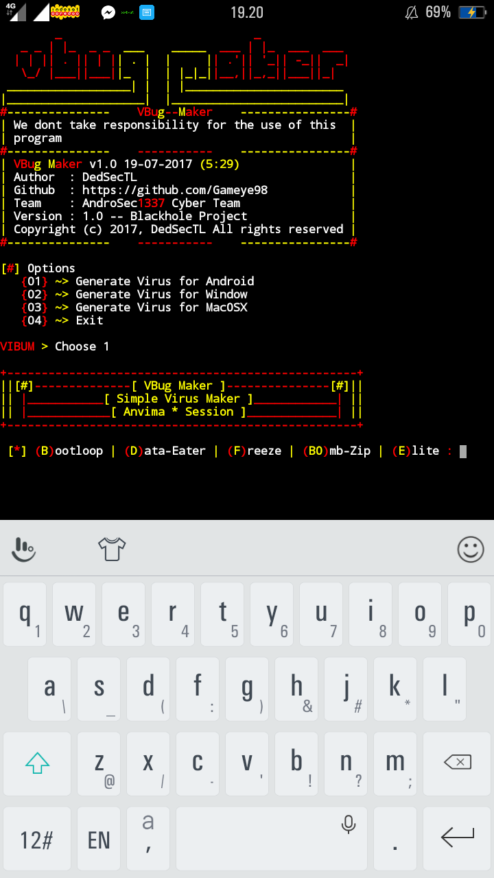 Cara Membuat Virus di Android Dengan Termux | BNK05