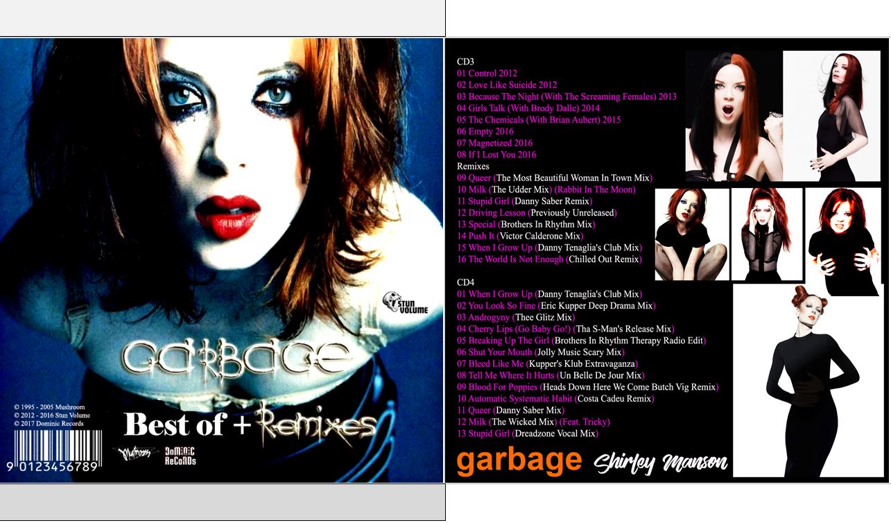 MUSICOLLECTION: GARBAGE - The Absolute Collection + Remixes - 2017