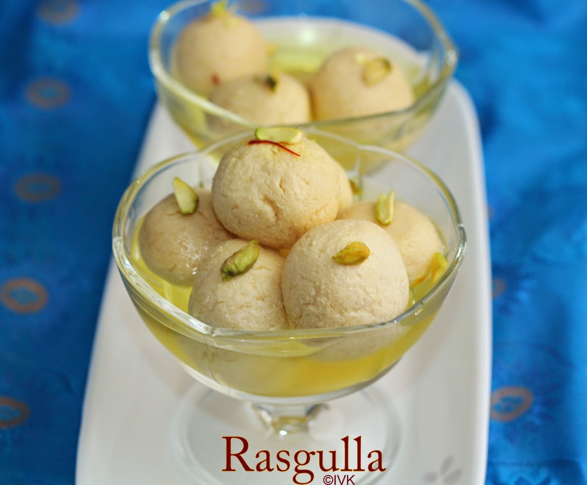 IndianVegKitchen: Rasgulla | Bengali Sponge Rasgolla Recipe | Festival ...
