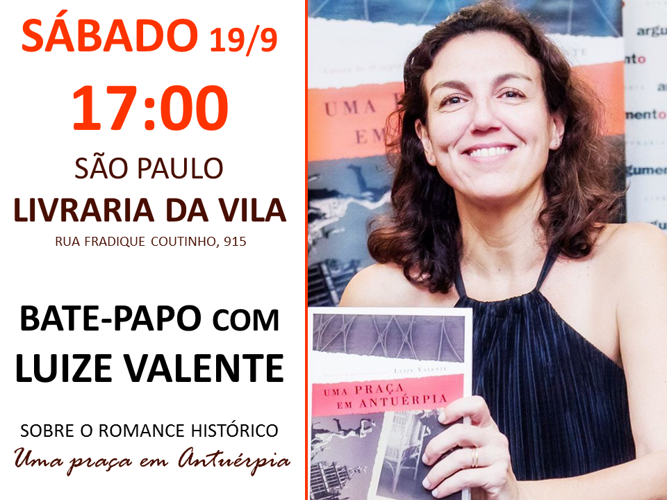 LUIZE VALENTE § Escritora: Eventos