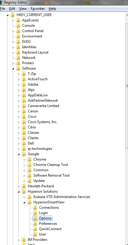 World of EPM.: Enabling Advanced Logging in Hyperion smart view.