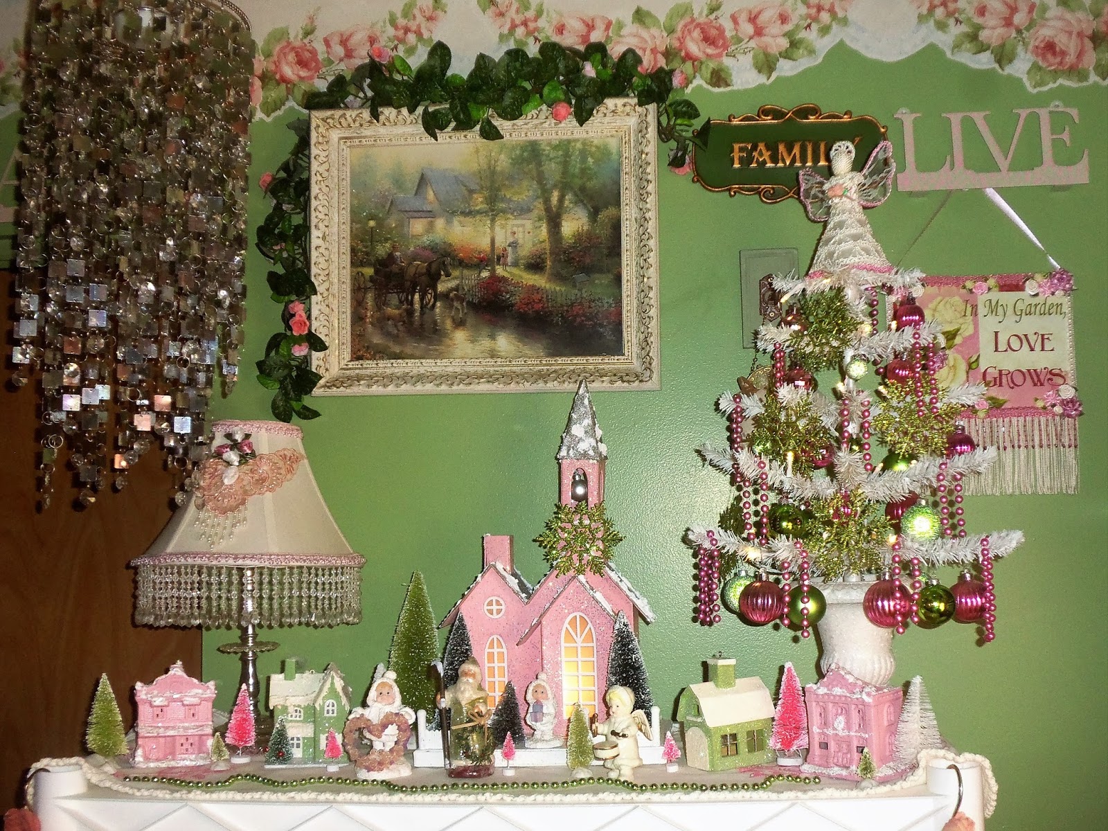 A DEBBIE-DABBLE CHRISTMAS: Craft Room Vignettes and 2 More Trees, Part ...
