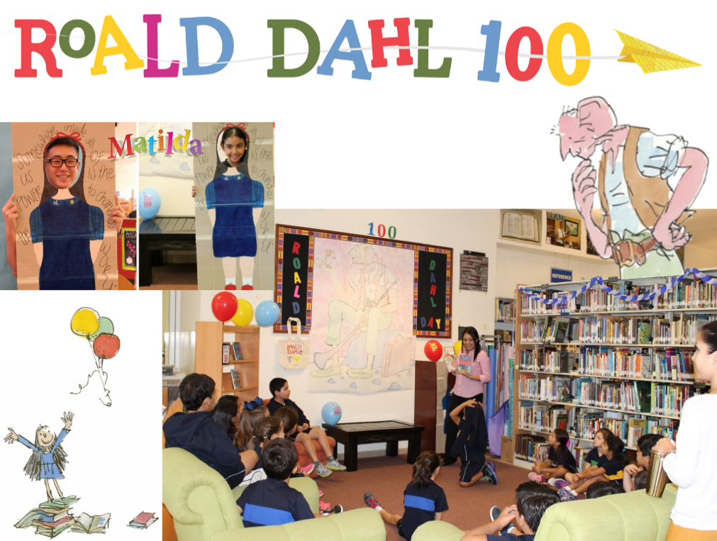 Murales educativos: Roald Dahl 100