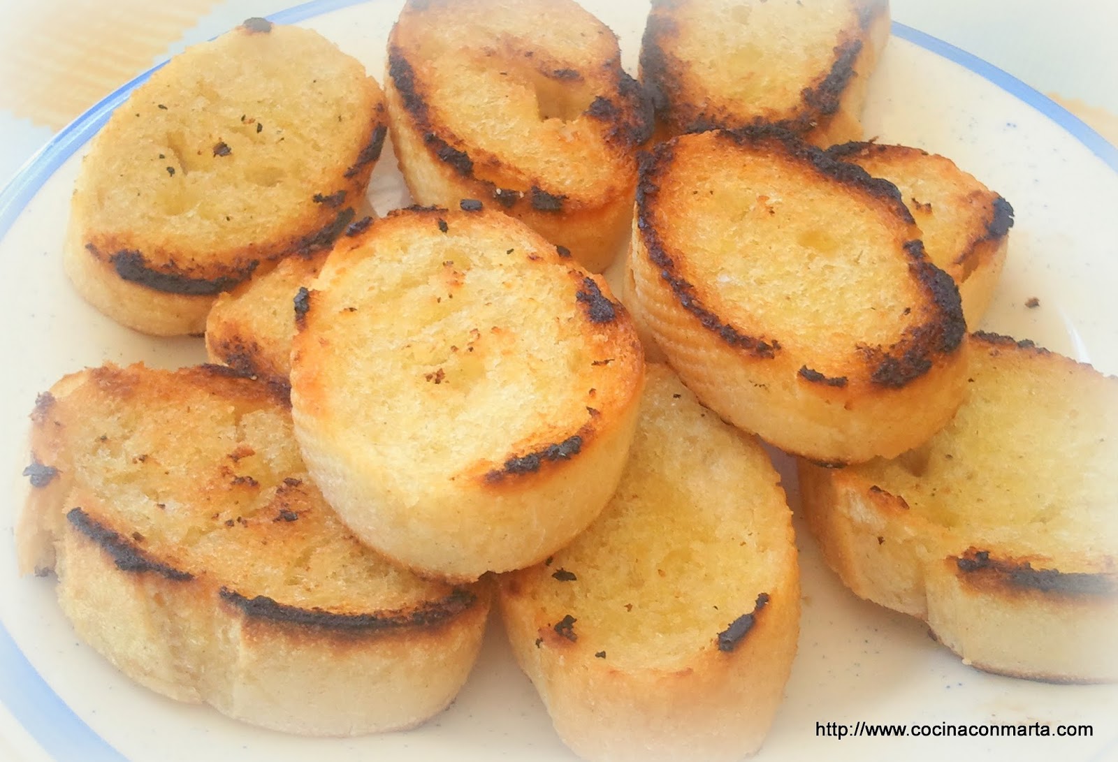Cocina con Marta. Recetas fáciles, rápidas y caseras: Pan "tostao" con ...