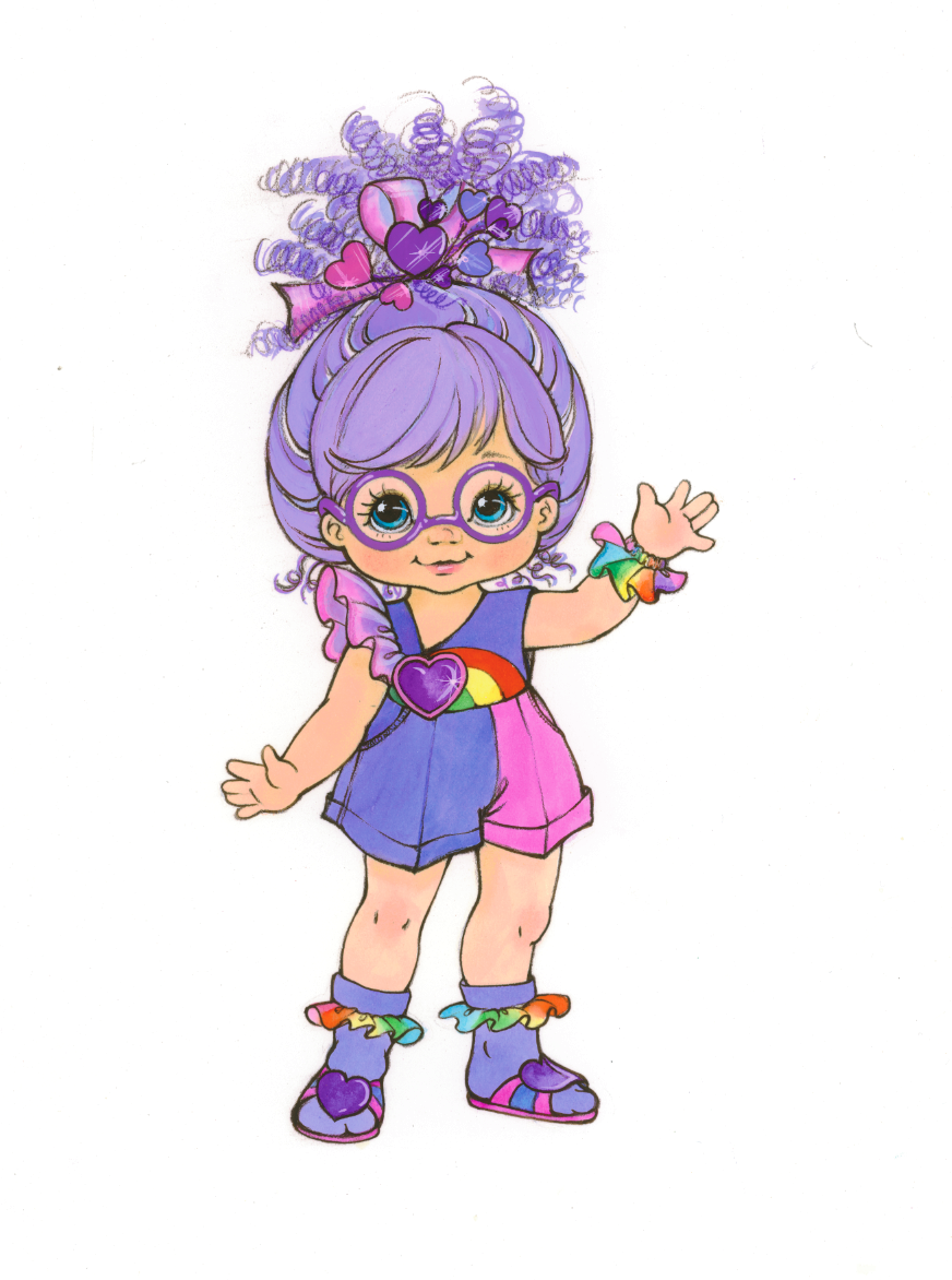 Spanengrish Ramblings: Rainbow Brite Early Designs