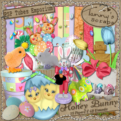 Tammy's Scraps: Honey Bunny @ PSP Tubes Emporium