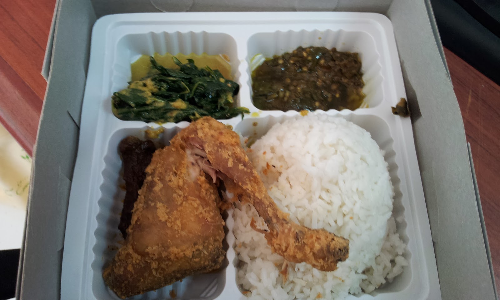 I try Delicious: Nasi Box; it's what's for lunch