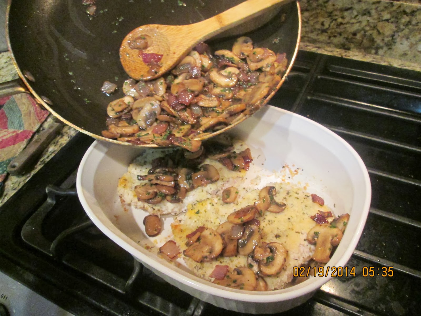 Striving to be Better, One Day at a Time: Portobello Chicken