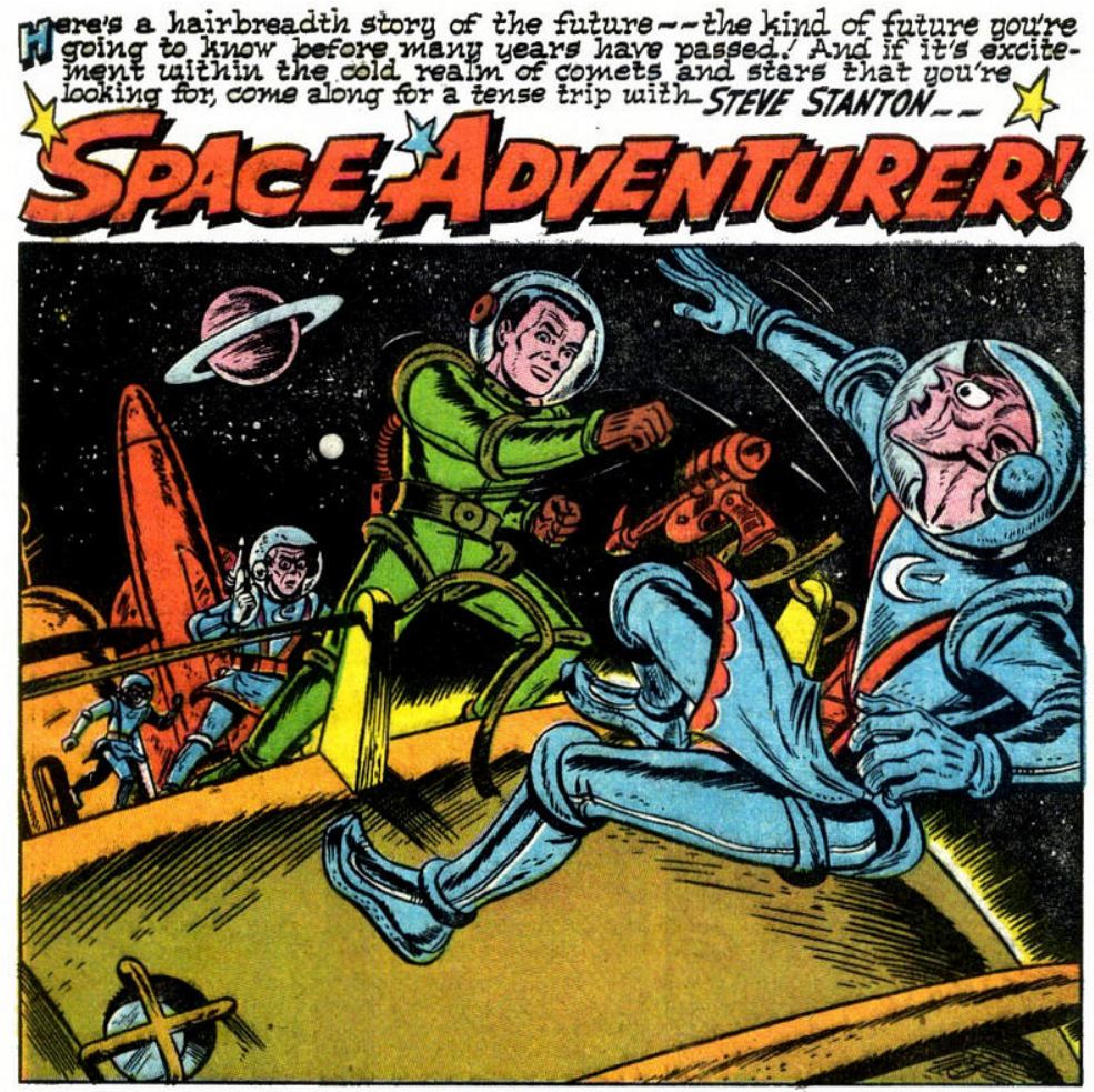 Thunder Echo Blog: Comics Mashup Theater Presents: Space Adventurer