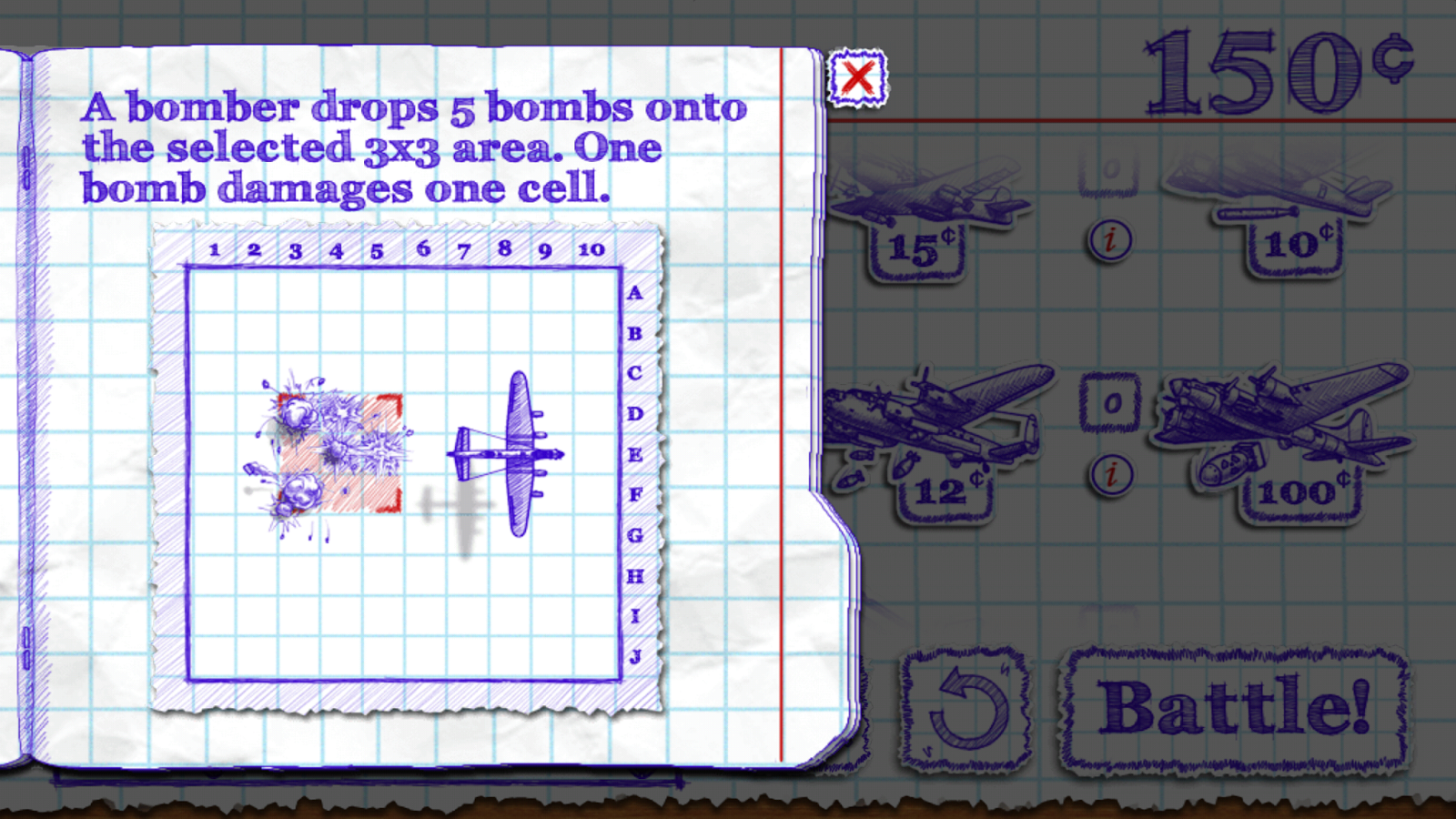 Sea Battle 2 最適合家庭同樂鬥智的紙上海戰桌遊 App