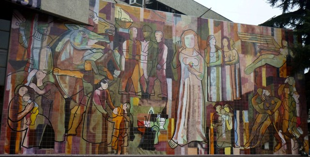 FERNANDO MARCOS: Mural “El Encuentro” de Fernando Marcos