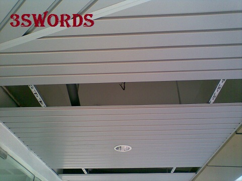 Aluminium strip ceiling / OM ceiling