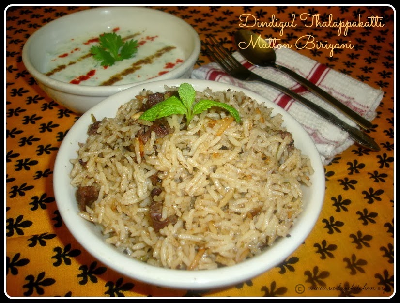 Sailaja Kitchen...A site for all food lovers!: Dindigul Mutton Biriyani ...