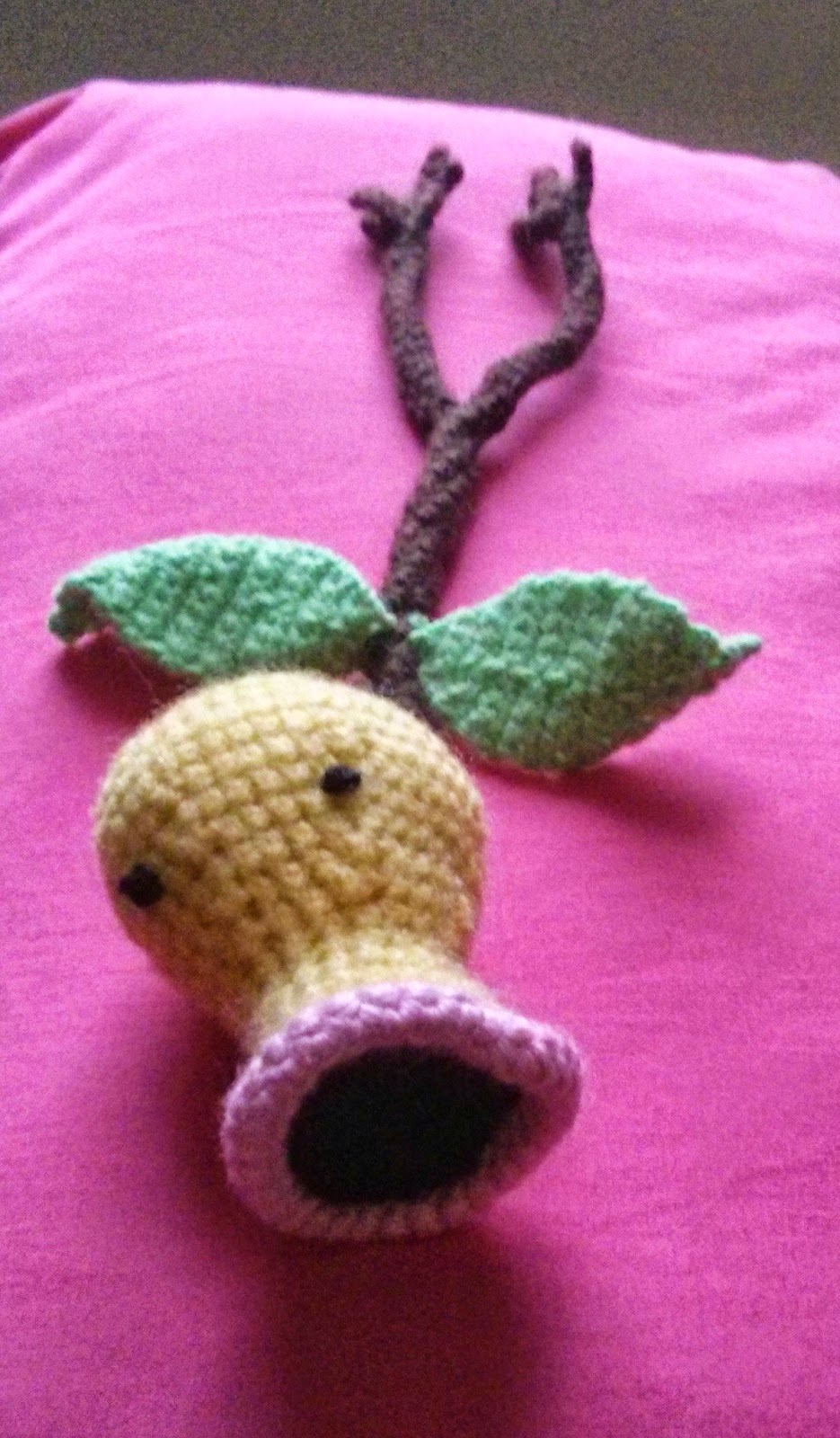 Olisushi imagine sa vie: Amigurumi Chétiflor (Bellsprout)