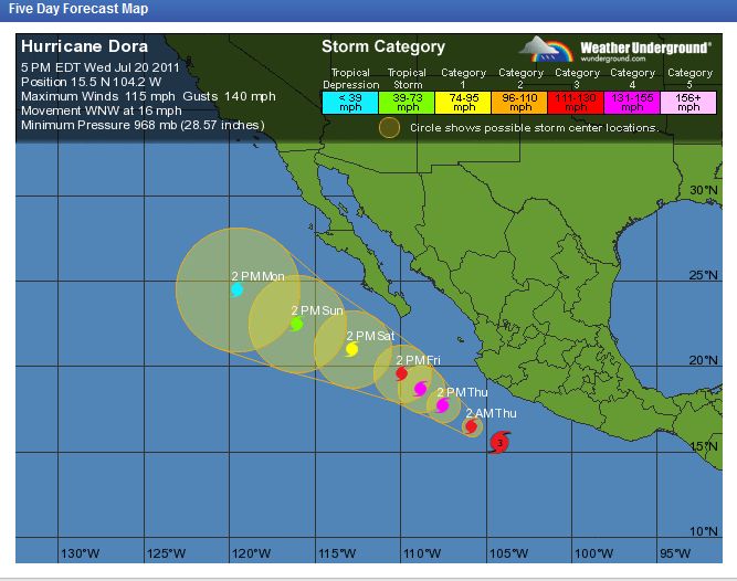 The Baja: Hurricane Dora
