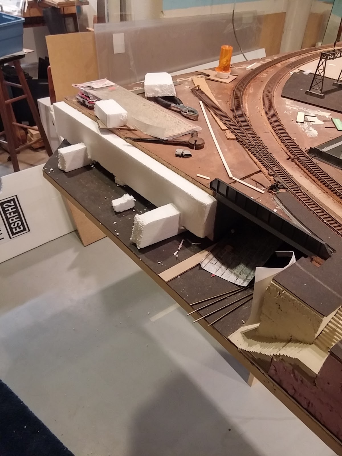 Basement Train Layout: Week 128