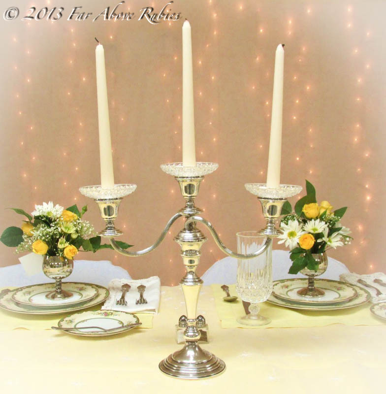 A Bride's table... - Whispering Pines Homestead