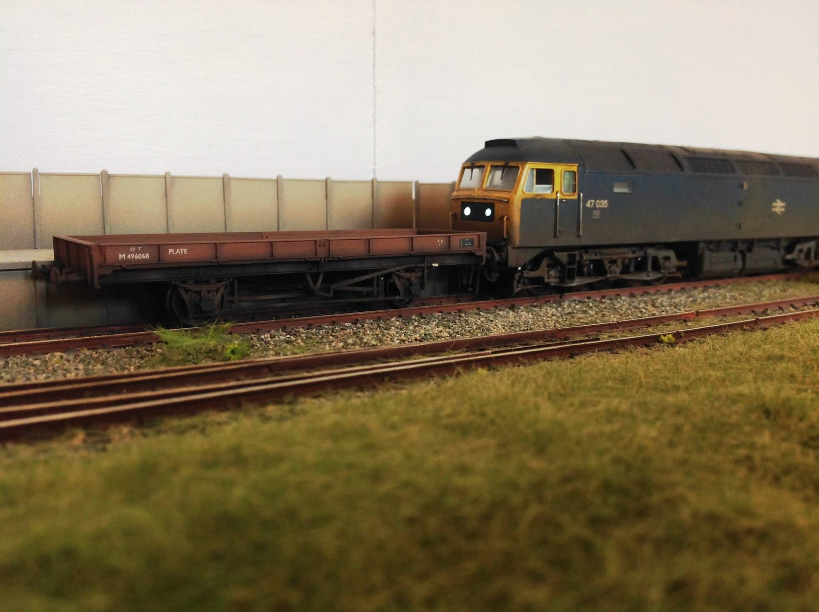 Choppers Railway: Watergate Halt: BR 22t plate wagon