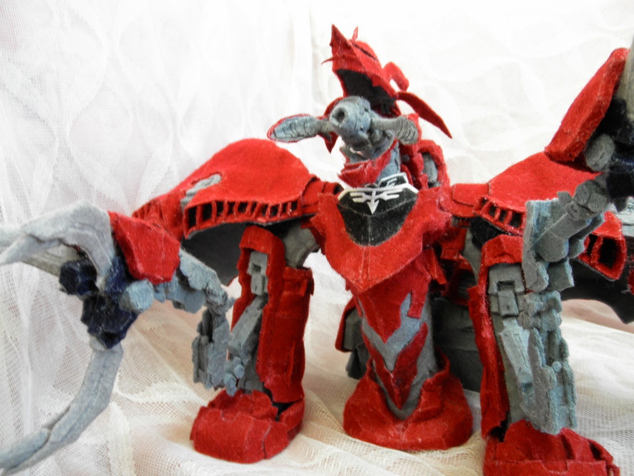 Paper Craft: Shamblo "Paper Clay version/ Felt" - Gundam Kits ...