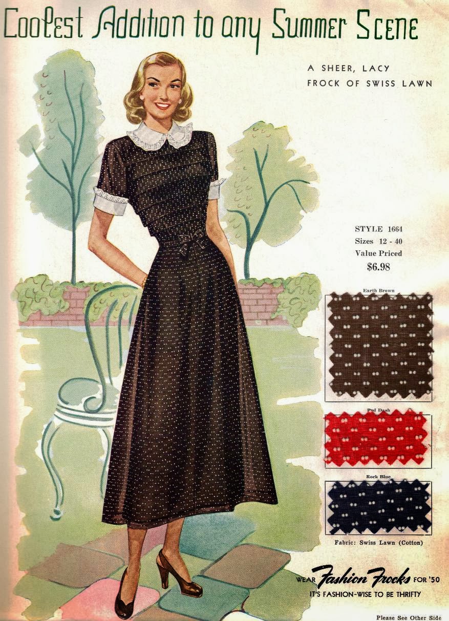 ADORED VINTAGE: Fashion Frocks (Harford Frocks) Fabric Swatches