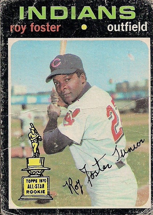 Topps 1971: no. 107 - roy foster