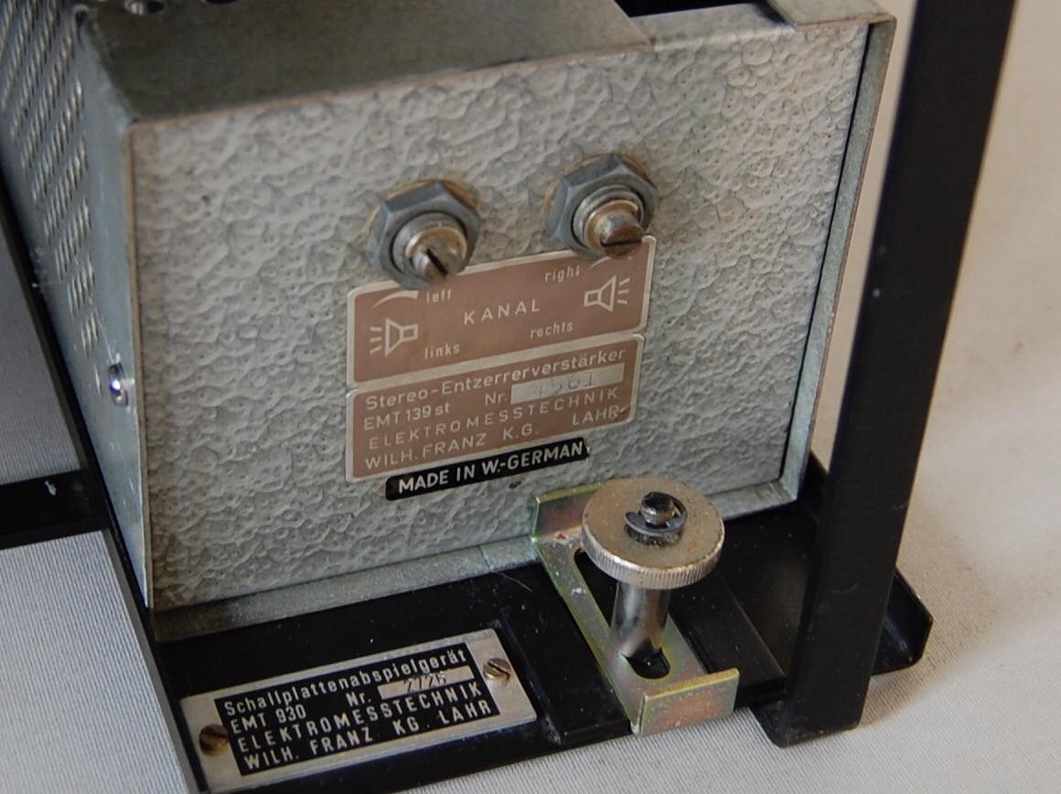 EMT 930! – M & S | Ultimate High-Fidelity