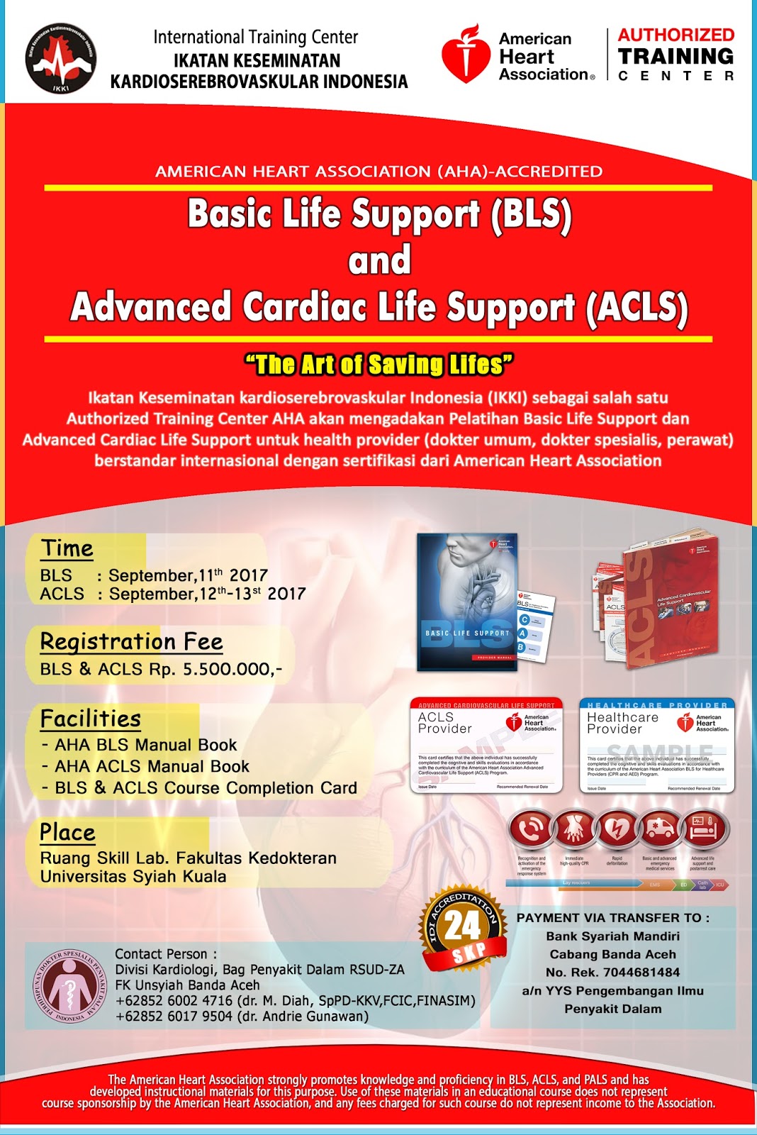 dokter Andrie Gunawan: BLS - ACLS American Heart Association 11-13 ...