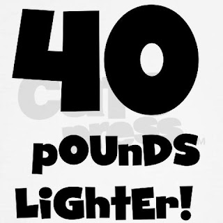 My Own Quiet Journey: How Much is 40 Lbs?