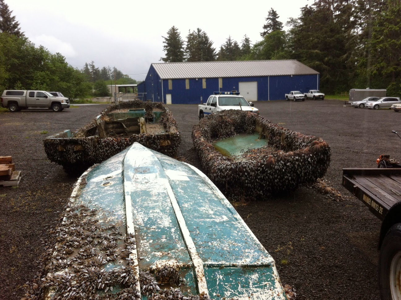 Oregon Beachcomber Blog - What's washing up? : Boats continue to roll ...
