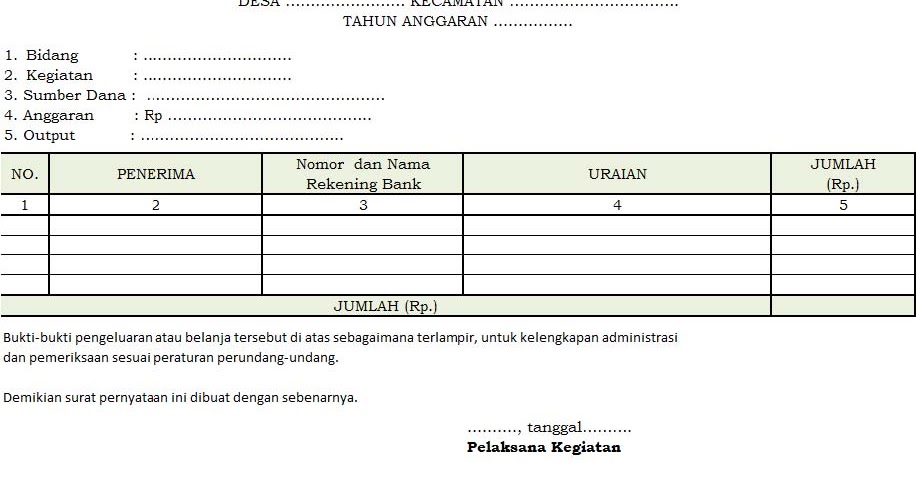Dokumen Lampiran Saat Pengajuan SPP - Berita Banda Baro