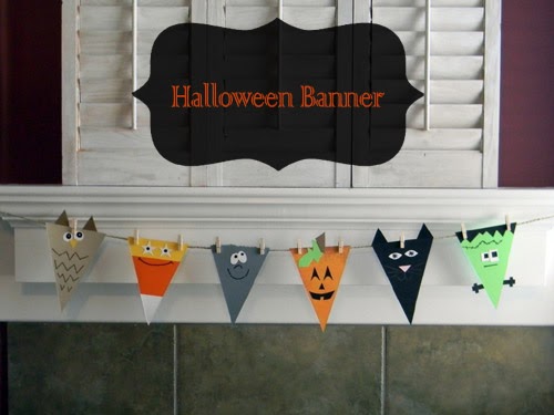 My Owl Barn: DIY: Halloween Paper Banner
