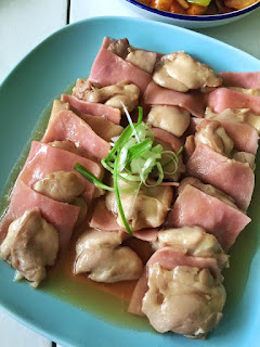 Yu Lan Chicken (steam chicken with ham) by Rontree Chan